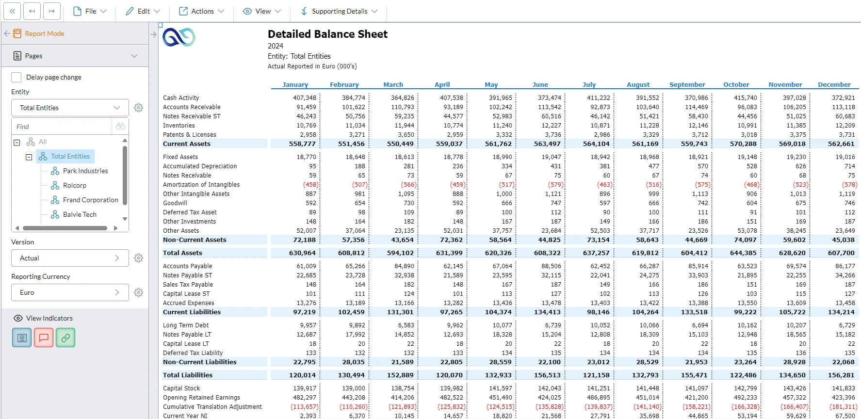 Marketplace Explorer | Financial Reporting Software: Balance Sheet ...